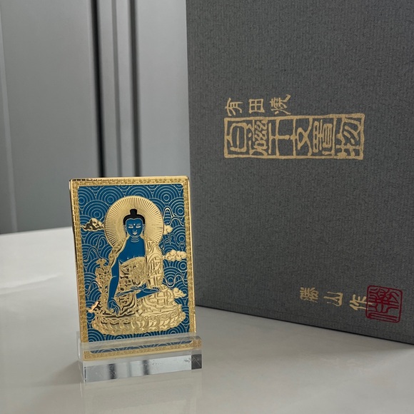 Lillian Too | Accents | Medicine Buddha Plaque 2 Star Promotes Health ...